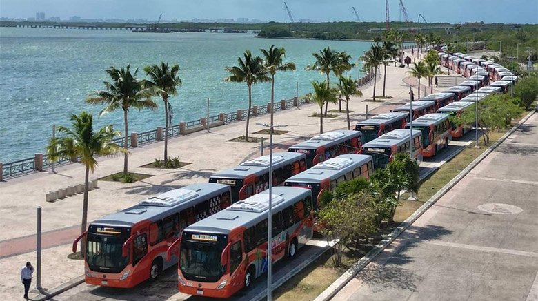 Mercedes-Benz Autobuses impulsa la movilidad en Cancún con 100 ...